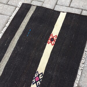 Small Striped Rug Door Mat Rug Handmade Small Rug - Etsy