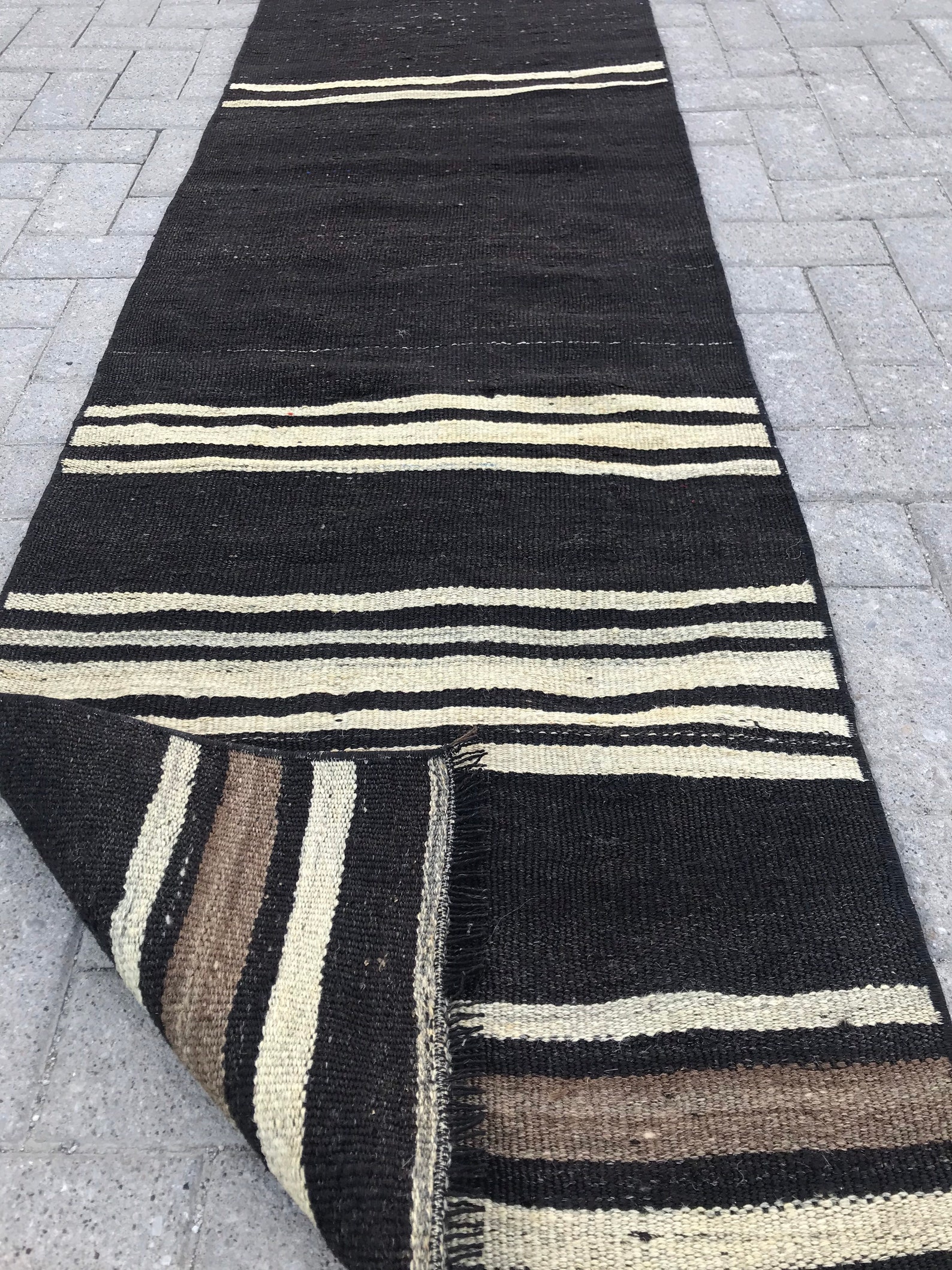 Vintage Runner Rug Organic Runner Rug Farmhouse Runner Rug - Etsy
