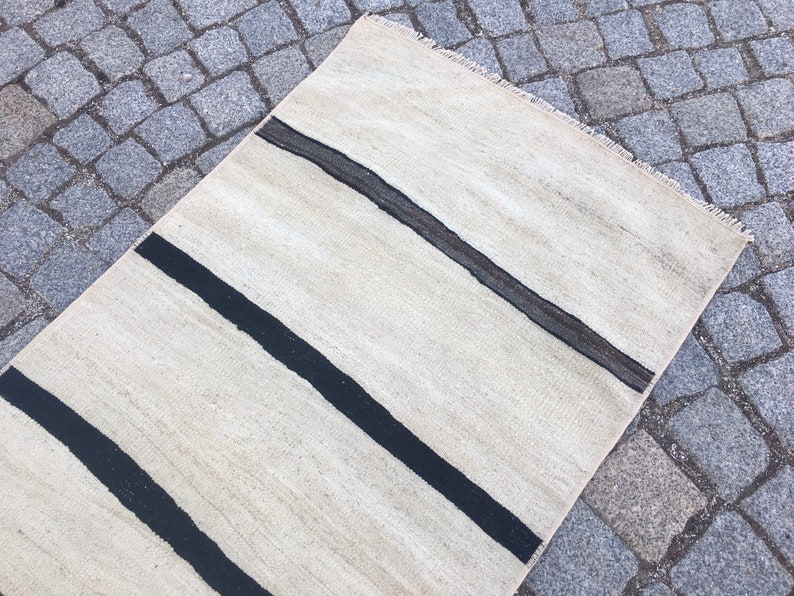 Striped Runner Rug Farmhouse Runner Rug Handmade Runner - Etsy