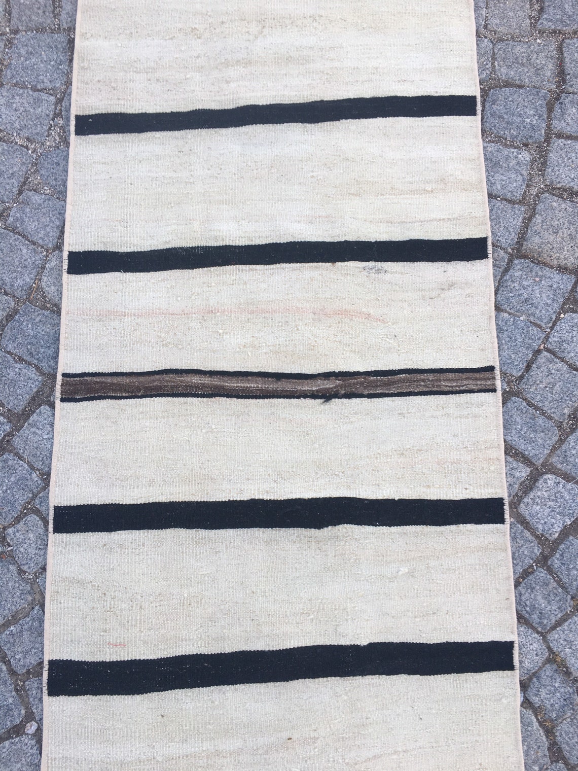 Farmhouse runner rug Striped runner rug Hallway runner rug | Etsy