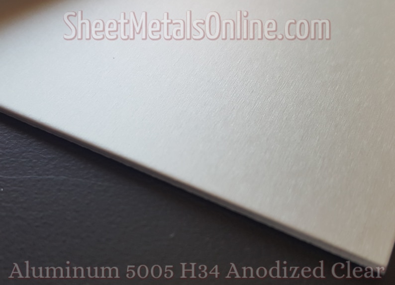 Clear Anodized Aluminum Sheet Metal (0.063"/ 16 Gauge) - Etsy