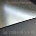 Galvanized Steel Sheet Metal 16 Gauge 0.0635" - Etsy