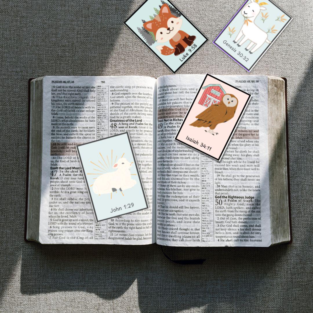 Bible Card Game for Children, Instant Download, Print at Home ...