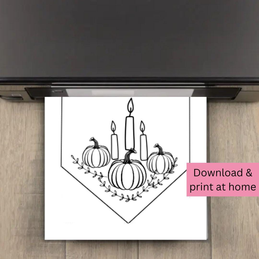 Catholic Halloween Coloring Pages, All Saints' Day Print (digital ...