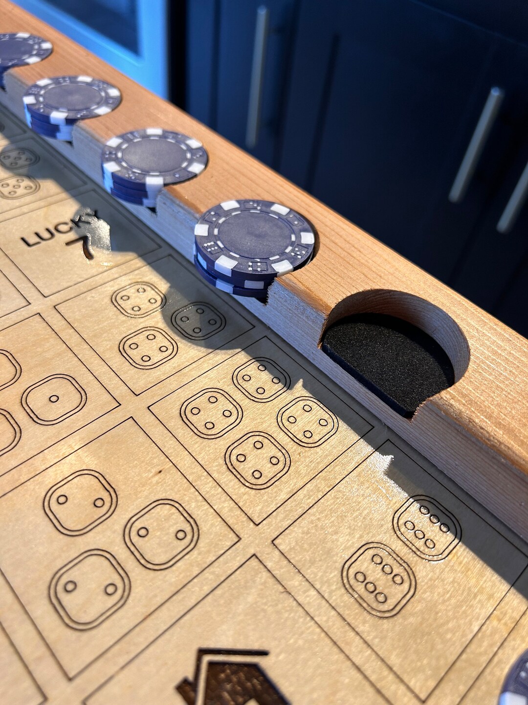 Wood Crafted Dice Poker Game - Etsy Canada