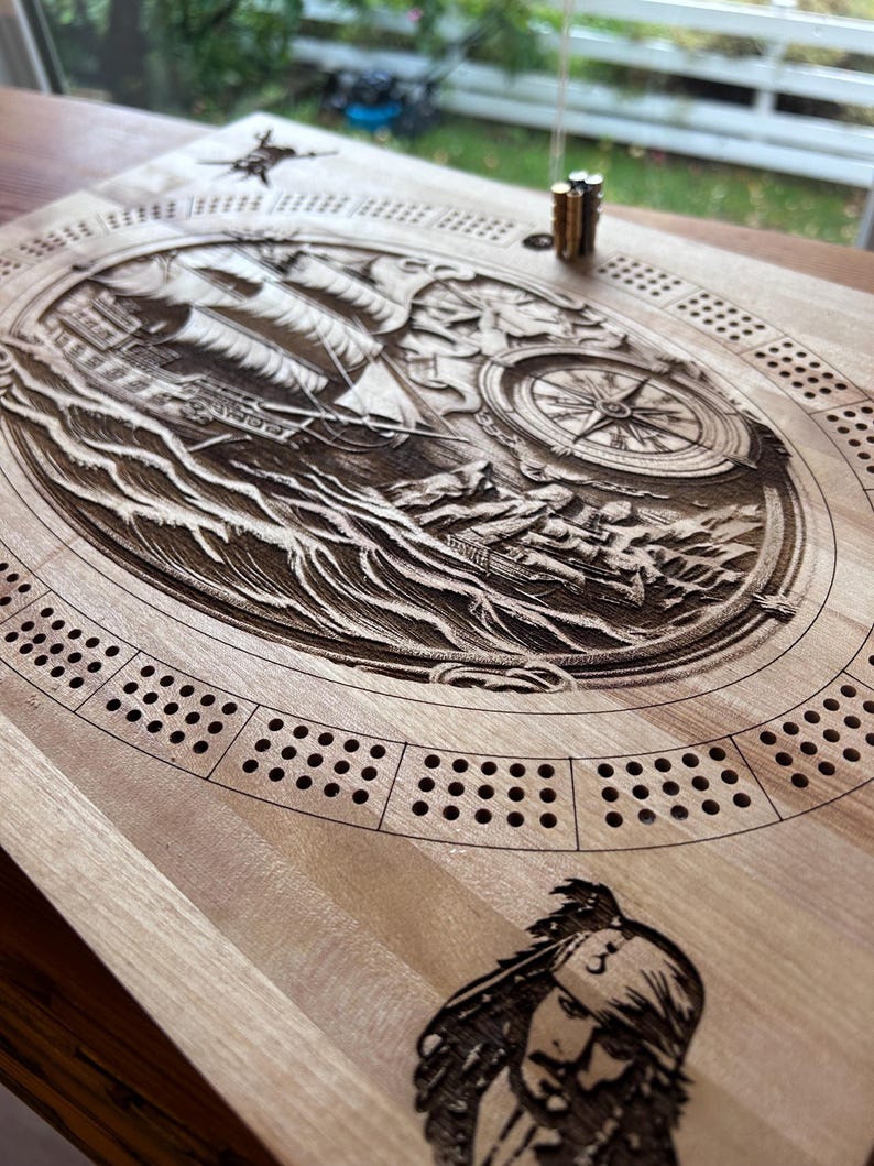 High Seas Piracy Crib Game - Etsy