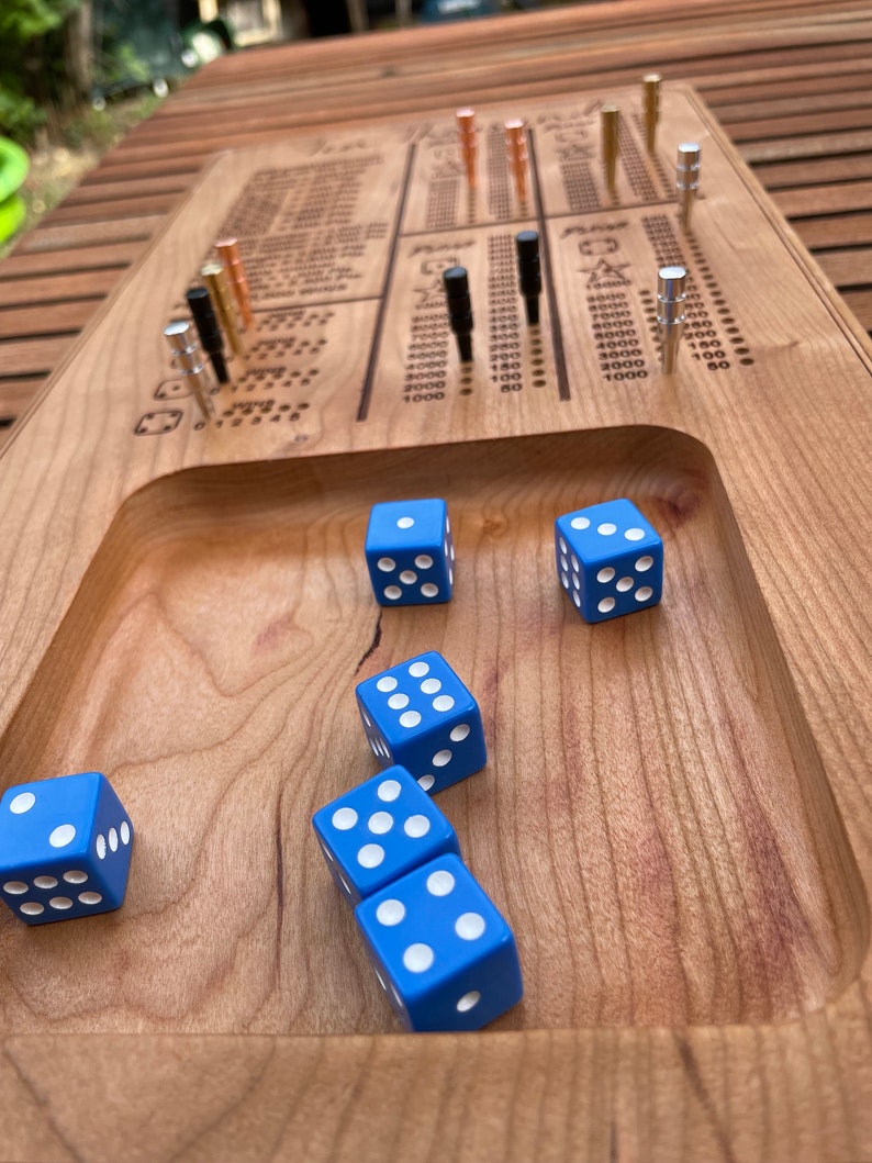 10000 Farkle Game Board - Etsy