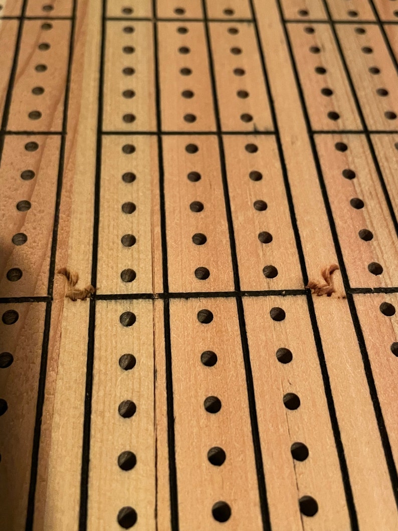 Large Cribbage Board - Etsy