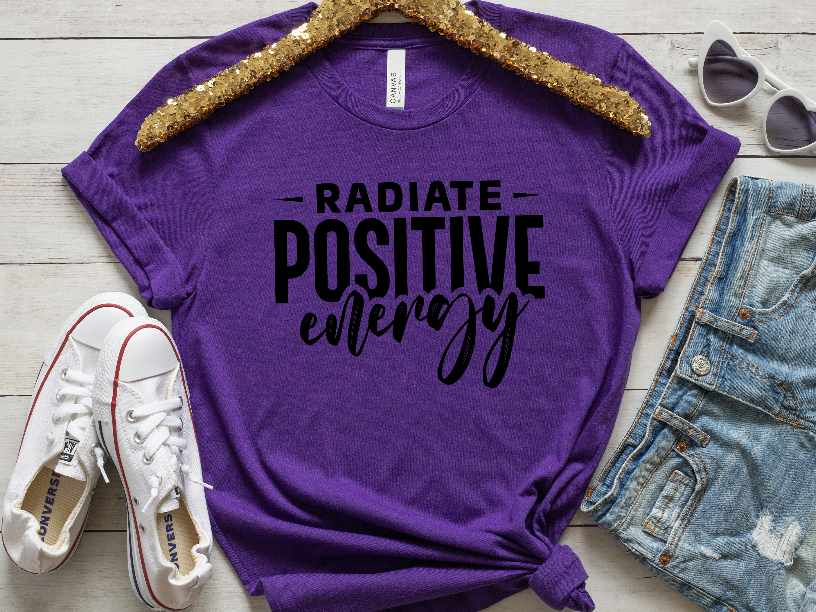 Radiate Positive Energy Svg Positive Quotes Svg Mental - Etsy