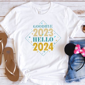 Goodbye 2023 Hello 2024 Svg, New Year Kid Svg, New Year 2924 Svg, New ...