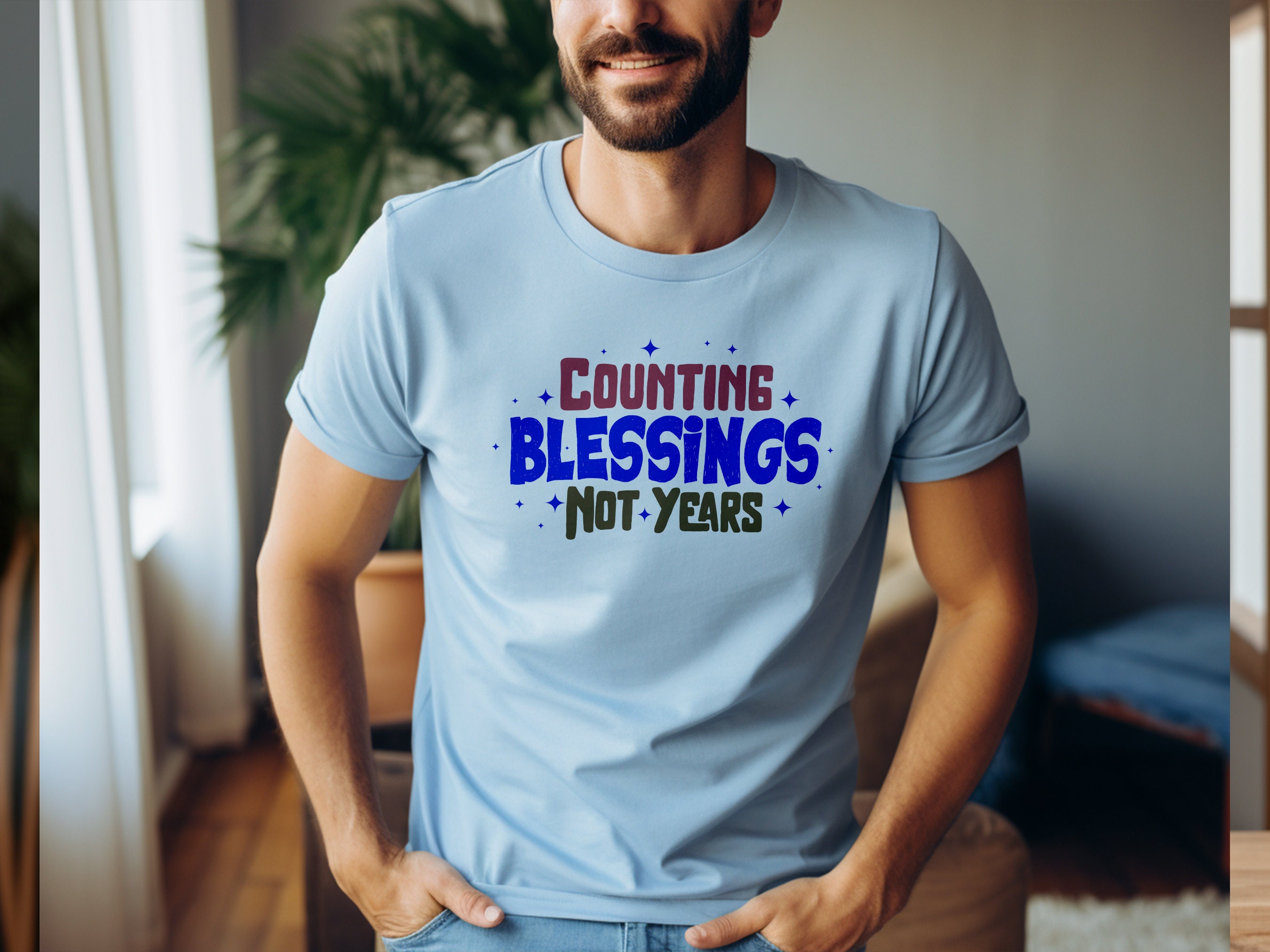 Counting Blessing Not Years Svg Happy New Year Svg New Year - Etsy