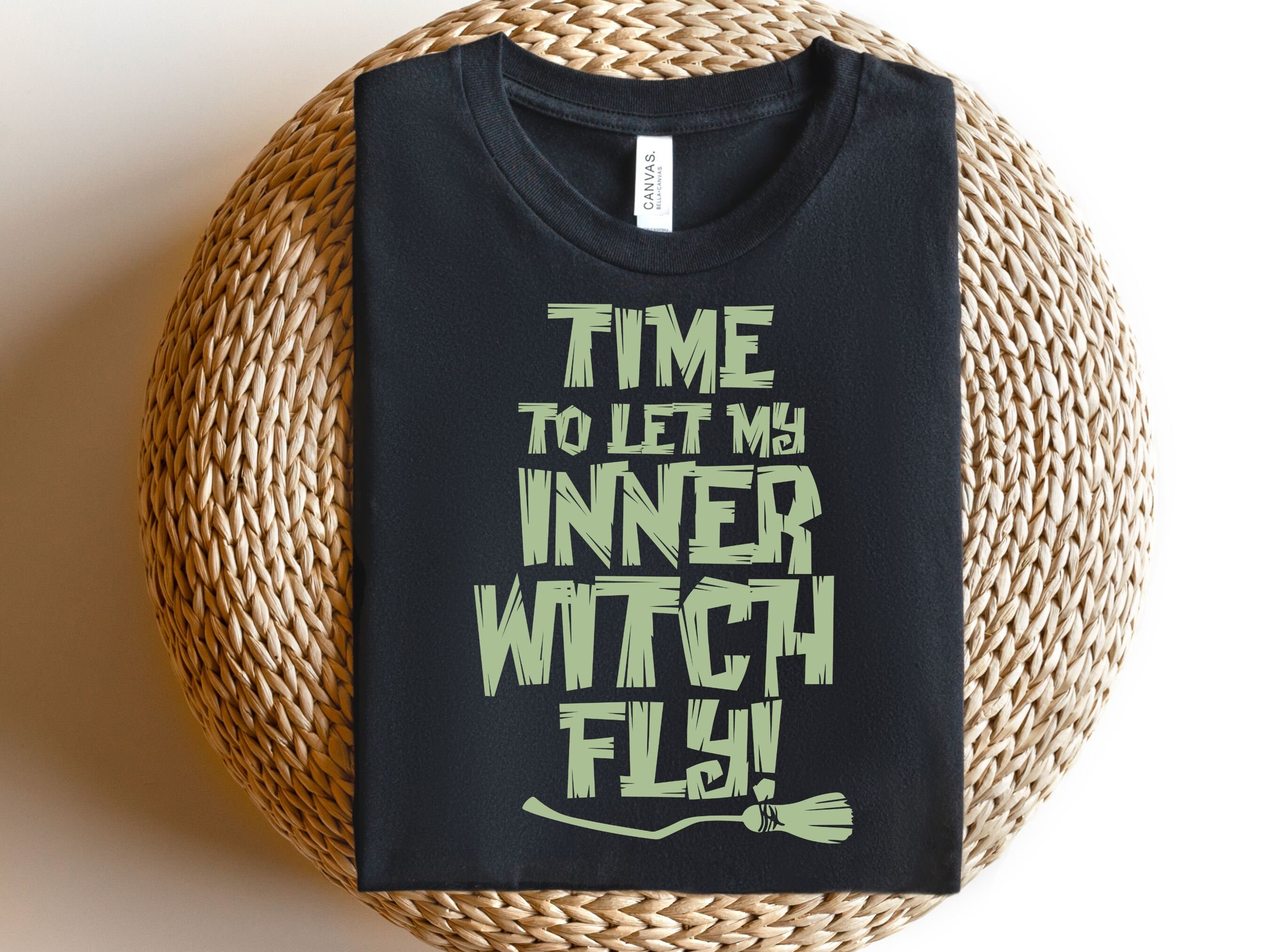 Time to Let My Inner Witch Fly Svg Halloween Witch Svg Witch - Etsy