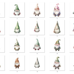 Christmas Gnome Clipart Bundle, Holiday Bundle Png, Christmas Bundle ...