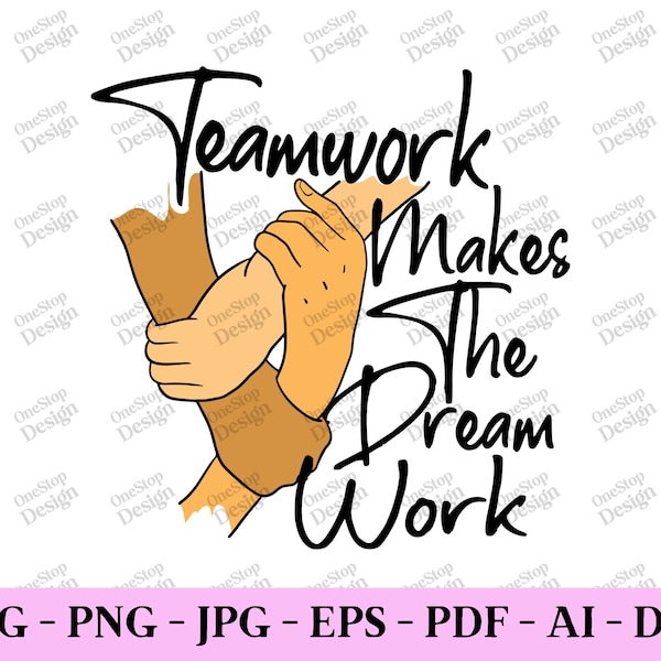 Teamwork Wall Art - Etsy