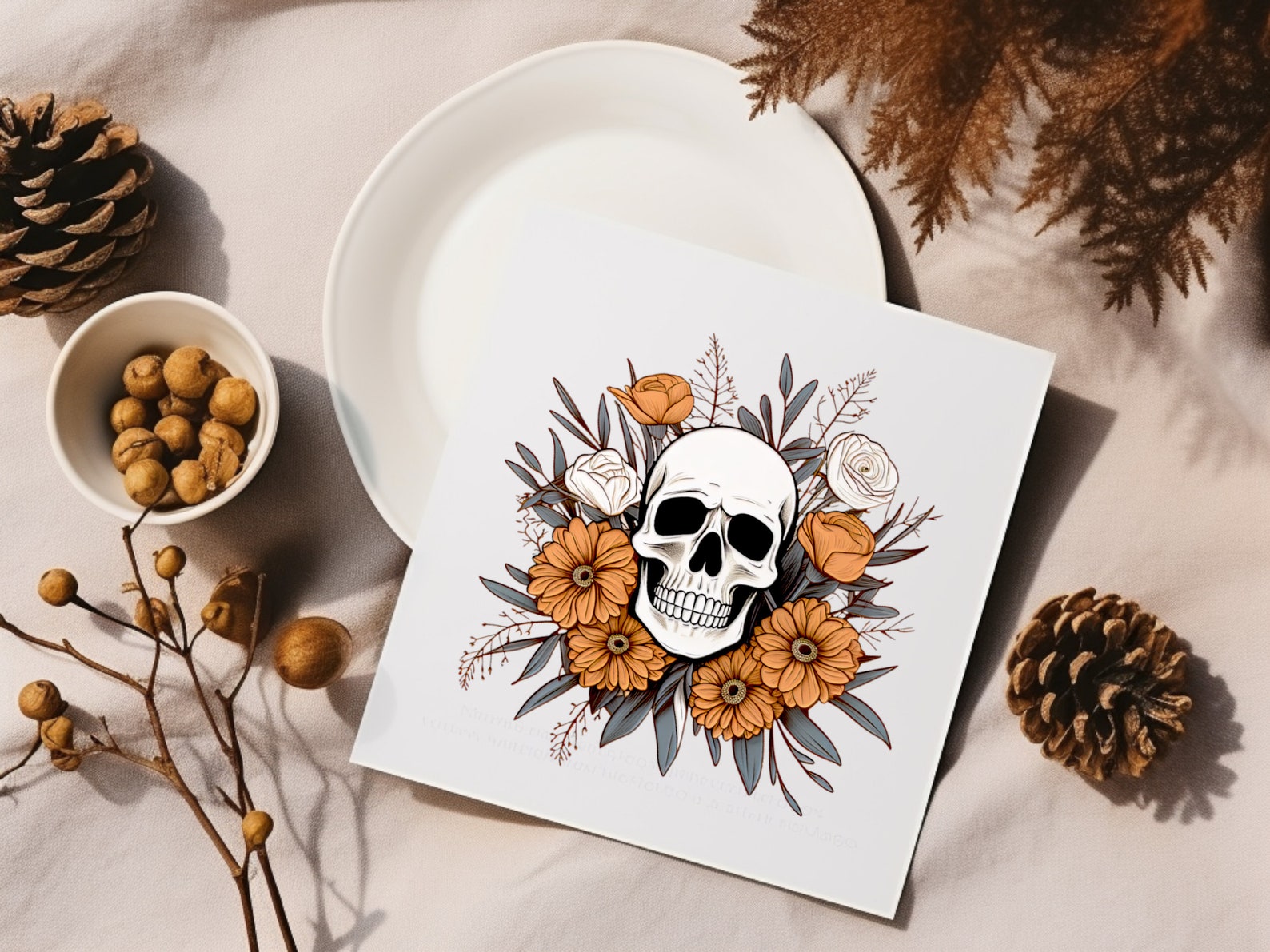 Fall Skull Png Skull Sublimation Skull Design Png Halloween - Etsy