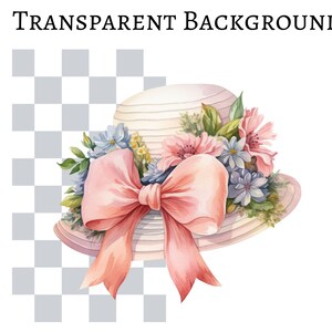 Watercolor Easter Hat Clipart, Easter Sublimation, Western Hat Png ...