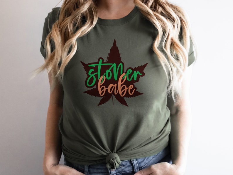 Stoner Babe Svg Stoner Girl Svg Weed Svg Cannabis Leaf Svg Etsy Canada