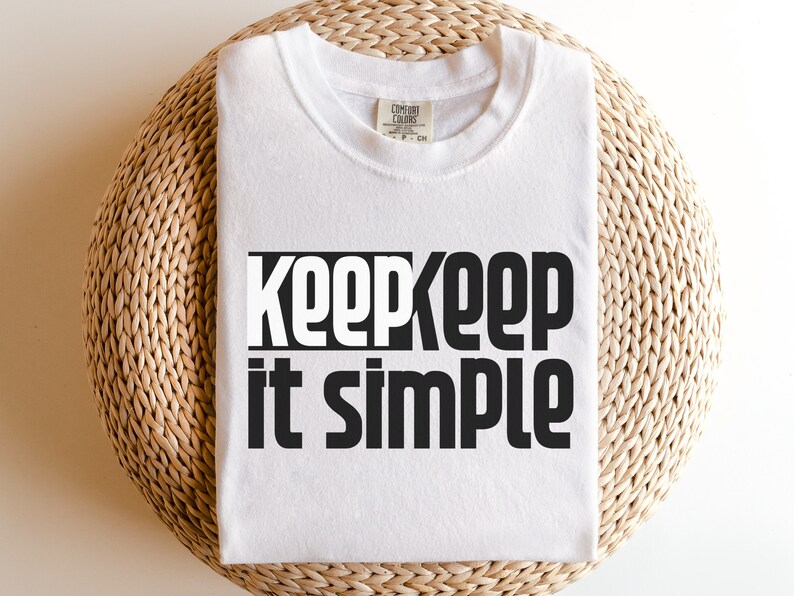 Keep It Simple Svg Mental Health Svg Life Quote Svg Trendy - Etsy