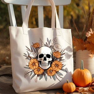 Fall Skull Png, Skull Sublimation, Skull Design Png, Halloween ...