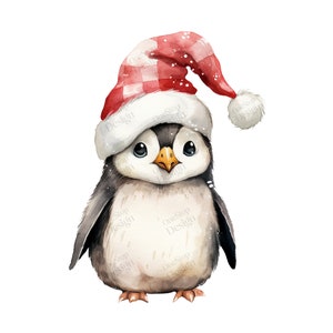 Watercolor Christmas Animals Clipart, Xmas Animals Png, Animal ...