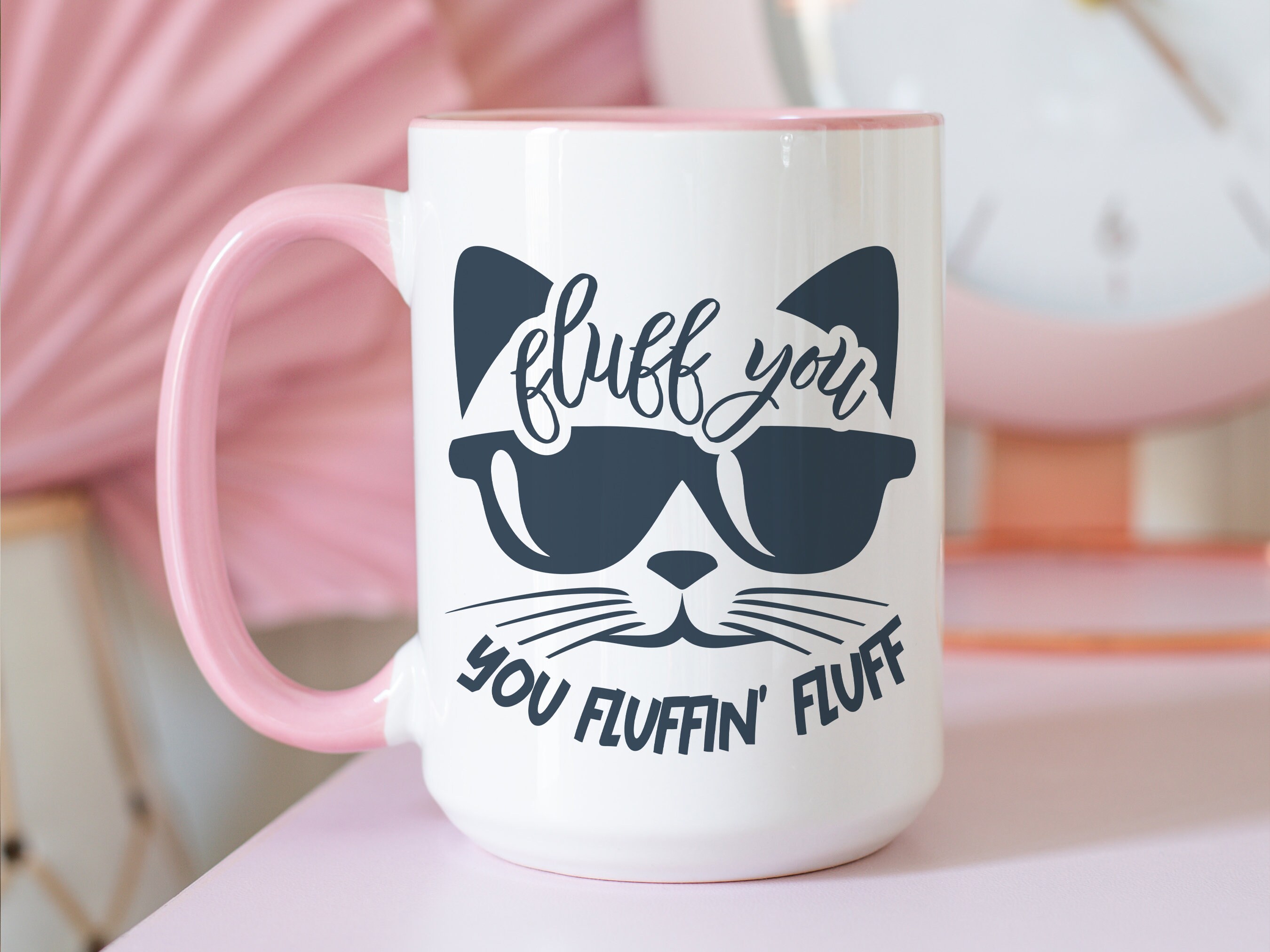 Fluff You Funny Cat Svg Cute Cat Svg Cat Quotes Svg Cat - Etsy