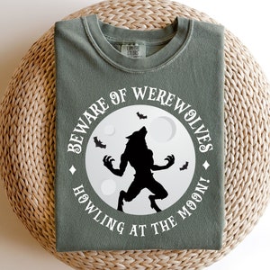 Beware of Werewolves Svg, Howling Wolf Svg, Wolf Moon Svg, Horror Movie ...