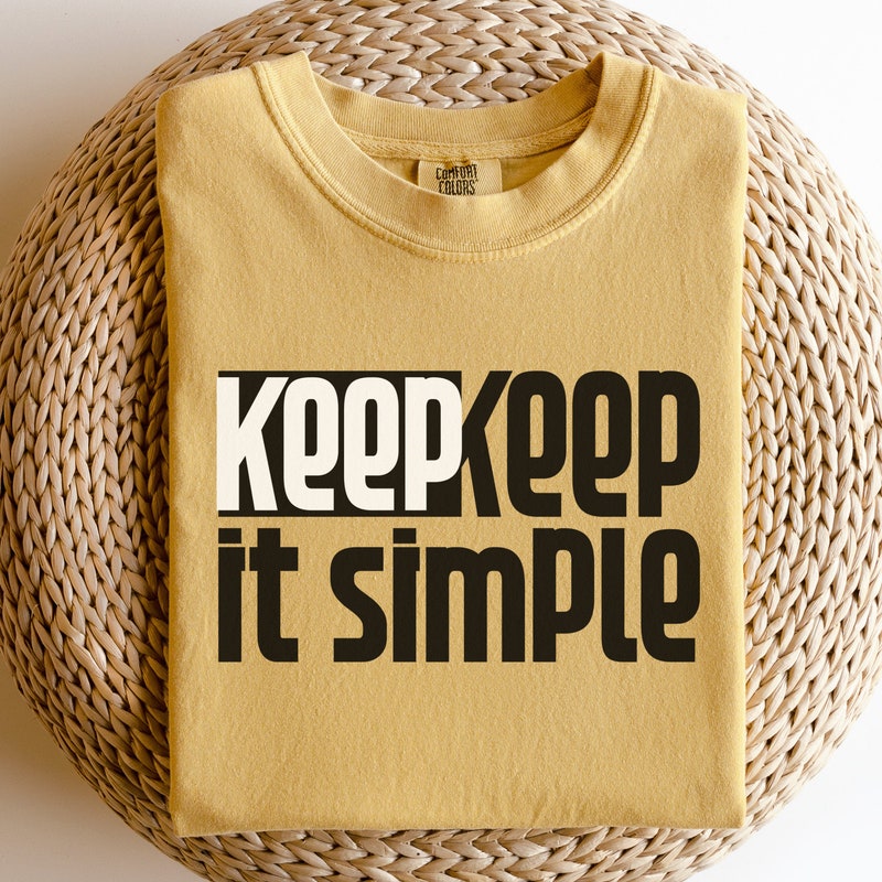 Keep It Simple - Etsy