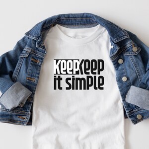 Keep It Simple Svg, Mental Health Svg, Life Quote Svg, Trendy Png, T ...