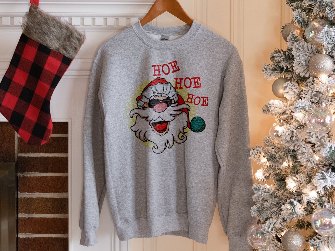 Hoe Hoe Hoe Svg Funny Christmas Svg Adult Christmas Svg - Etsy