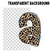 Leopard Print Doodle Alphabet Png Doodle Letters Png Doodle - Etsy