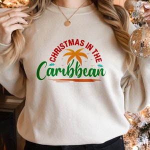 Christmas in the Caribbean Svg, Summer Christmas Svg, Beach Christmas ...