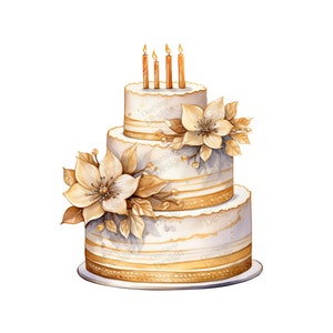 Watercolor New Year Clipart, Celebration Clipart, Happy New Year Png ...