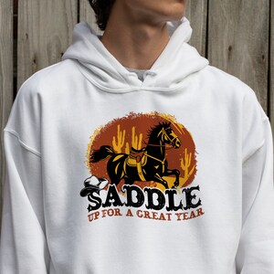 Saddle up for A Great Year Svg, Happy New Year Svg, Western New Year ...