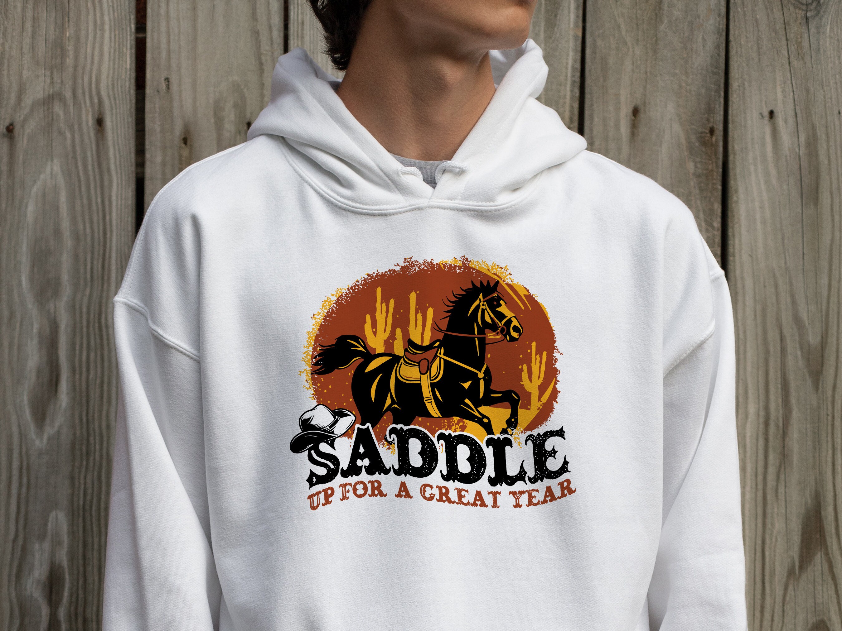 Saddle up for A Great Year Svg, Happy New Year Svg, Western New Year ...