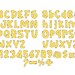 Easter Doodle Font Bundle, Alphabet Doolde Png, Doodle Numbers Png ...