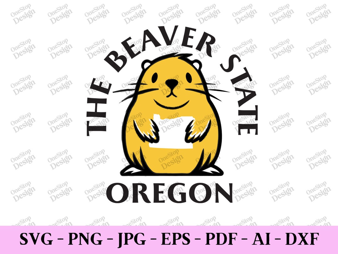 Oregon the Beaver State, Oregon Shirt Svg, Patriotic Svg, Home Sweet ...
