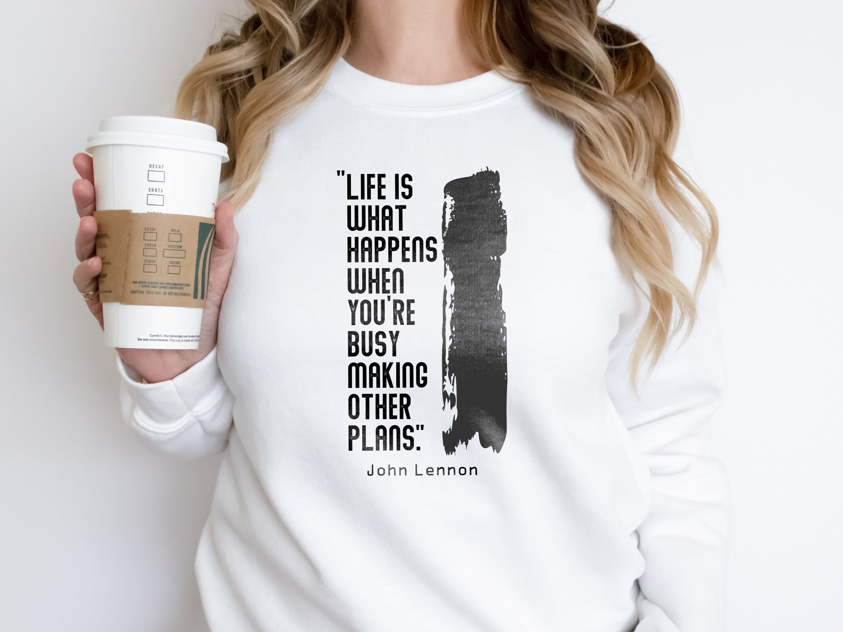 John Lennon Svg Life Quotes Svg Inspiring Quotes Svg - Etsy