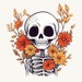 Fall Skeleton Png, Halloween Skeleton, Halloween Printables, Trendy ...