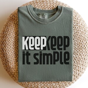 Keep It Simple Svg, Mental Health Svg, Life Quote Svg, Trendy Png, T ...