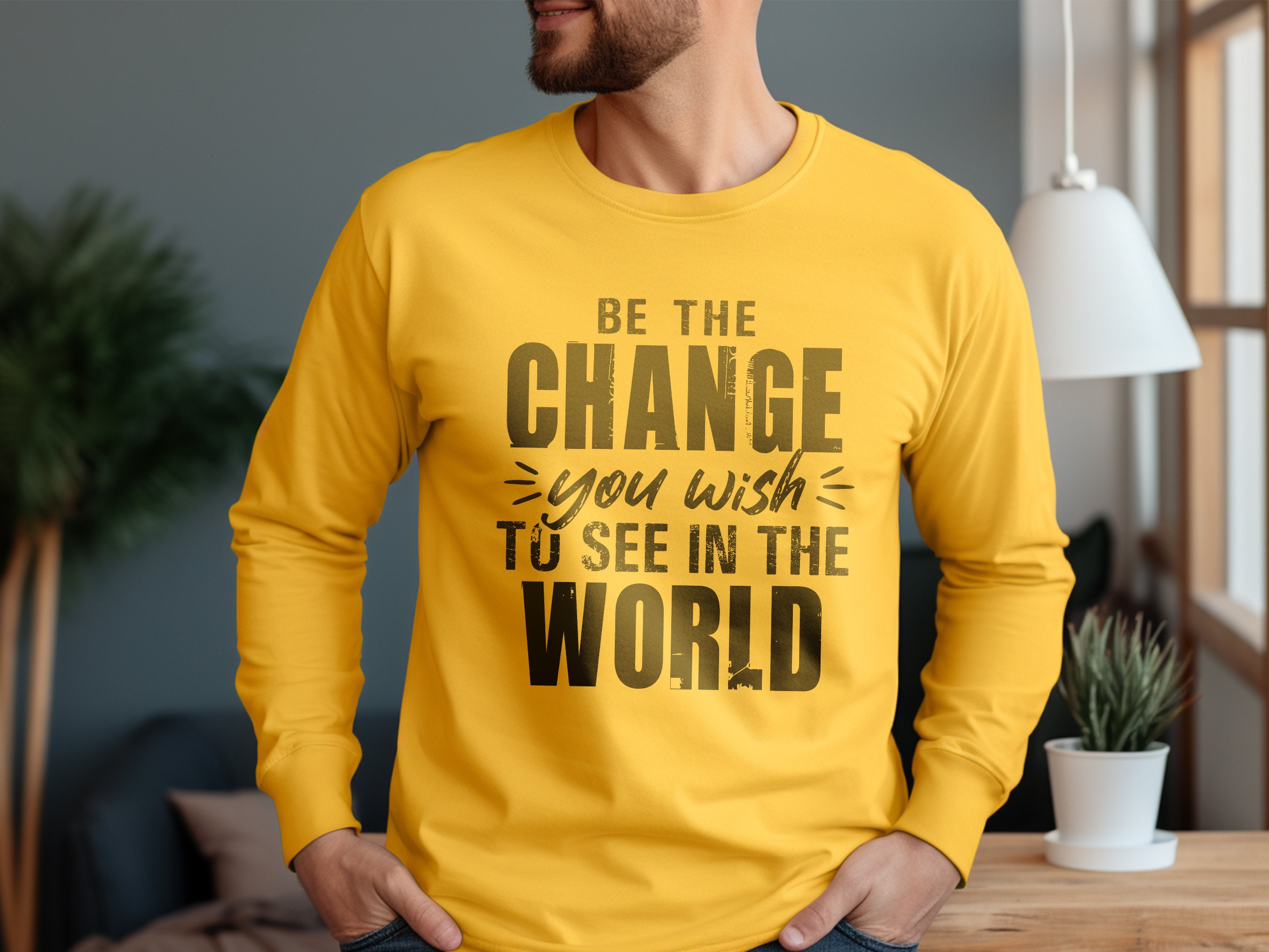 Be the Change Svg Positive Quote Svg Inspirational Quotes - Etsy