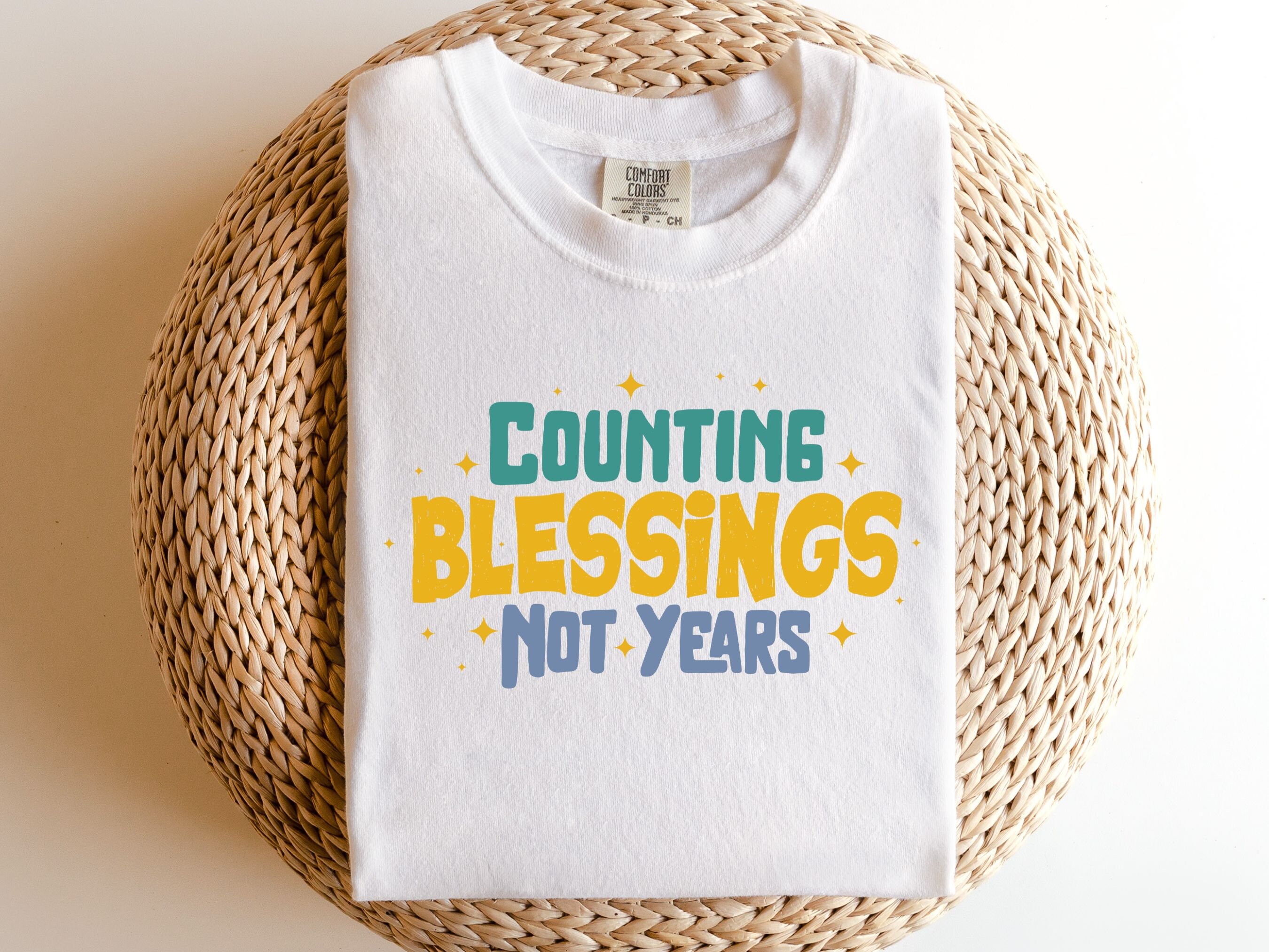 Counting Blessing Not Years Svg Happy New Year Svg New Year - Etsy