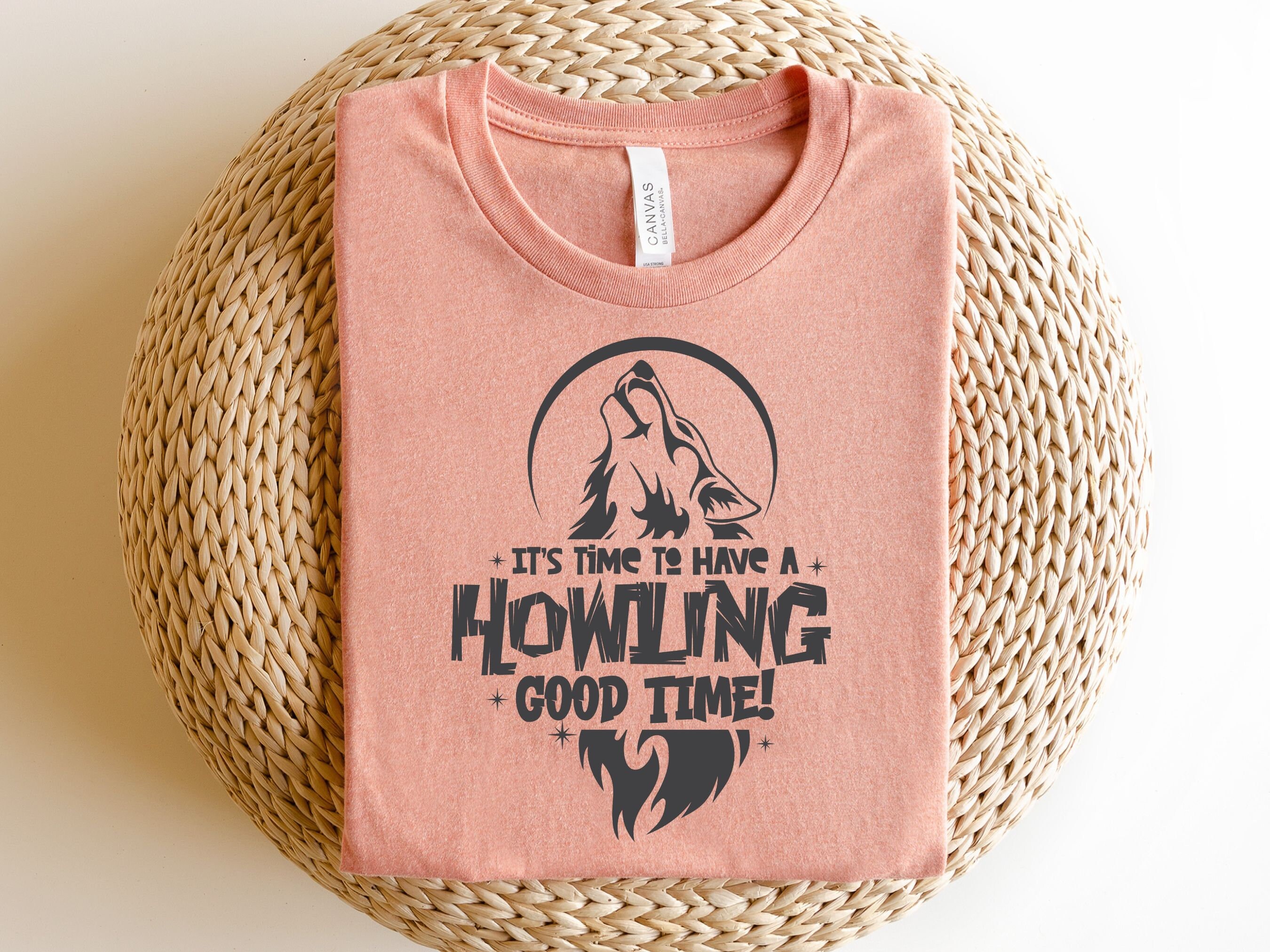 It's Time to Have a Howling Good Time Svg Howling Wolf - Etsy
