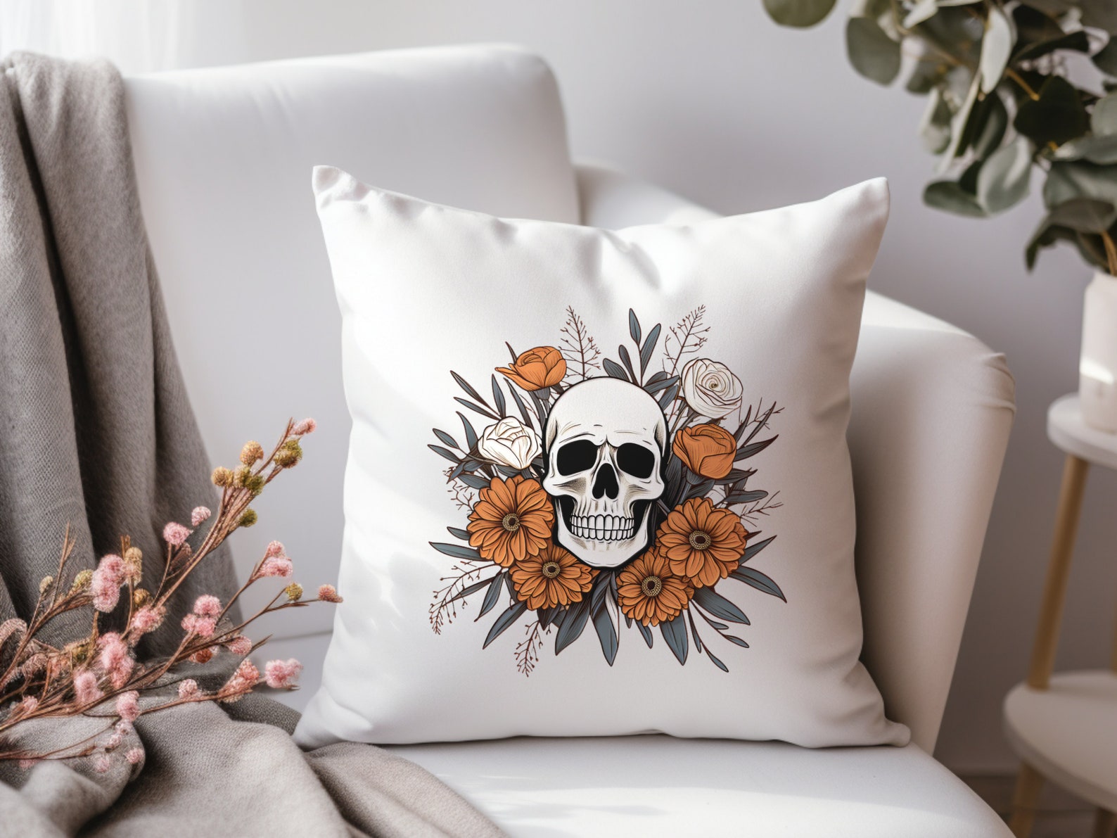 Fall Skull Png Skull Sublimation Skull Design Png Halloween - Etsy