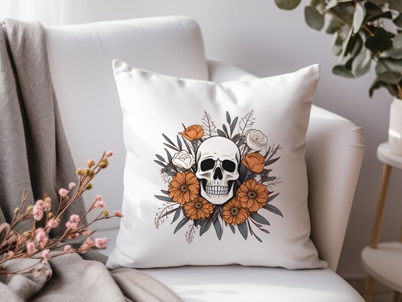 Fall Skull Png Skull Sublimation Skull Design Png Halloween - Etsy