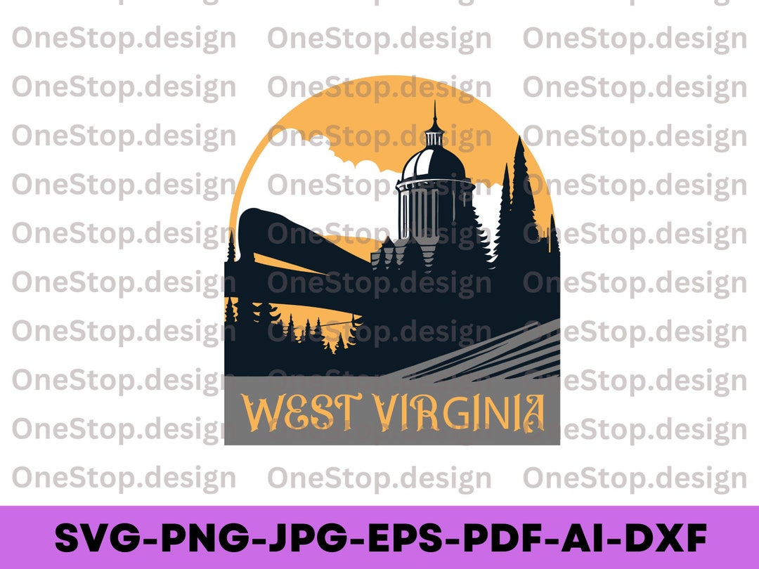 West Virginia Svg, United States Svg, Independence Day Svg, Patriotic ...