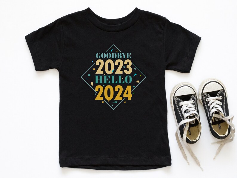Goodbye 2023 Hello 2024 Svg New Year Kid Svg New Year 2924 - Etsy