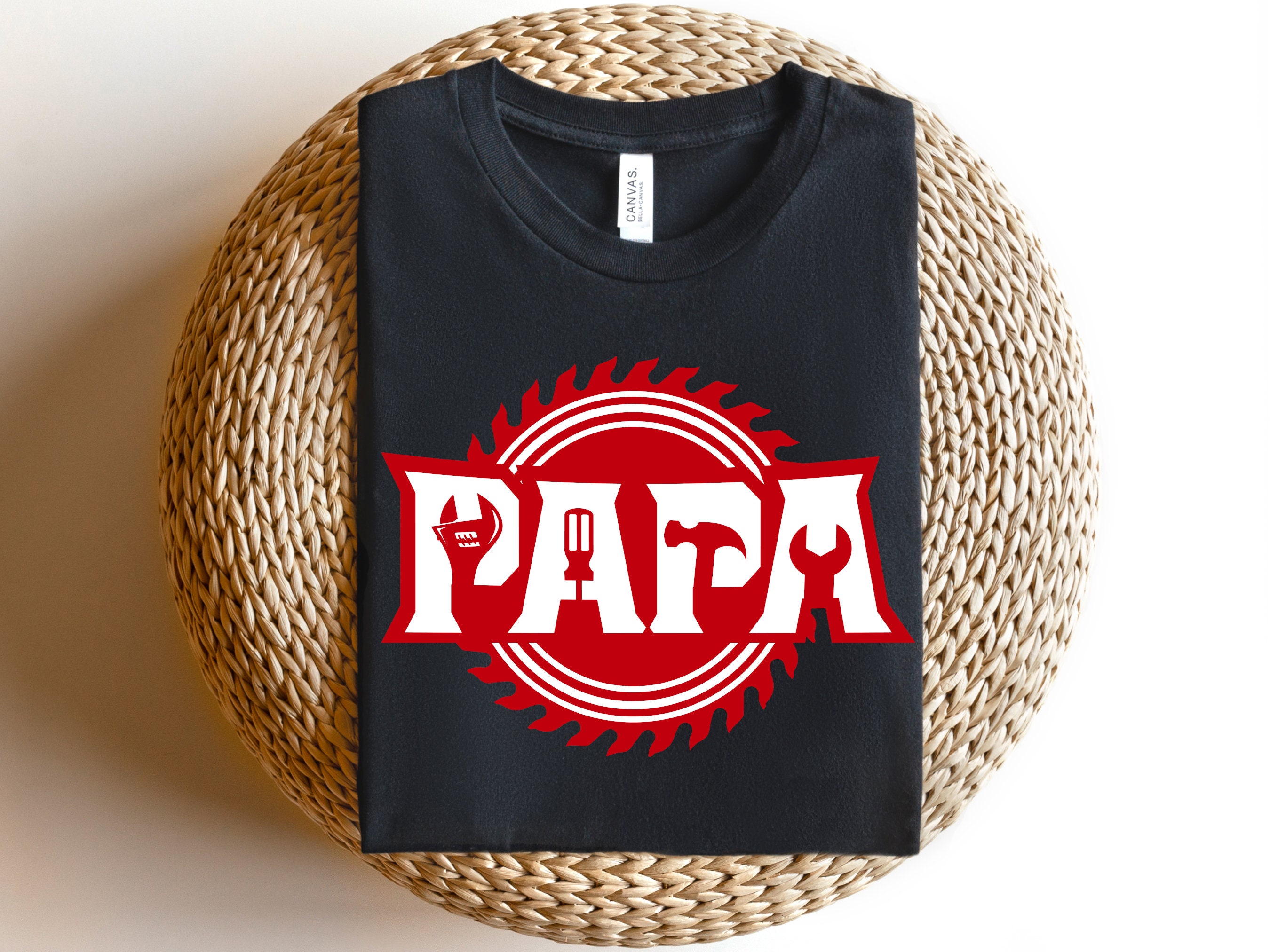Papa Svg Dad Tools Svg Happy Fathers Day Papa Shirt Svg - Etsy