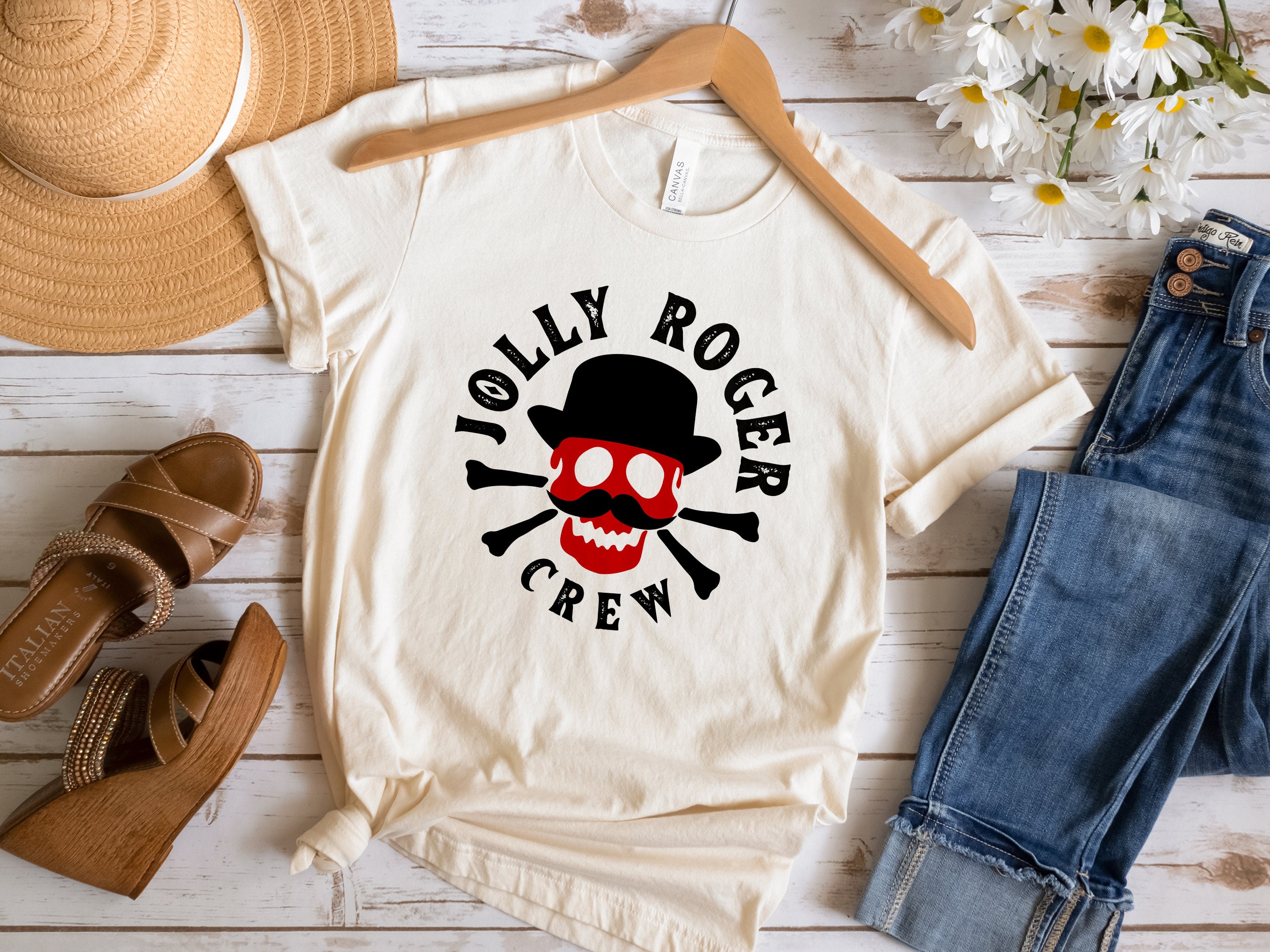 Jolly Roger Crew Svg Pirate Crew T Shirt Svg Pirate Life - Etsy