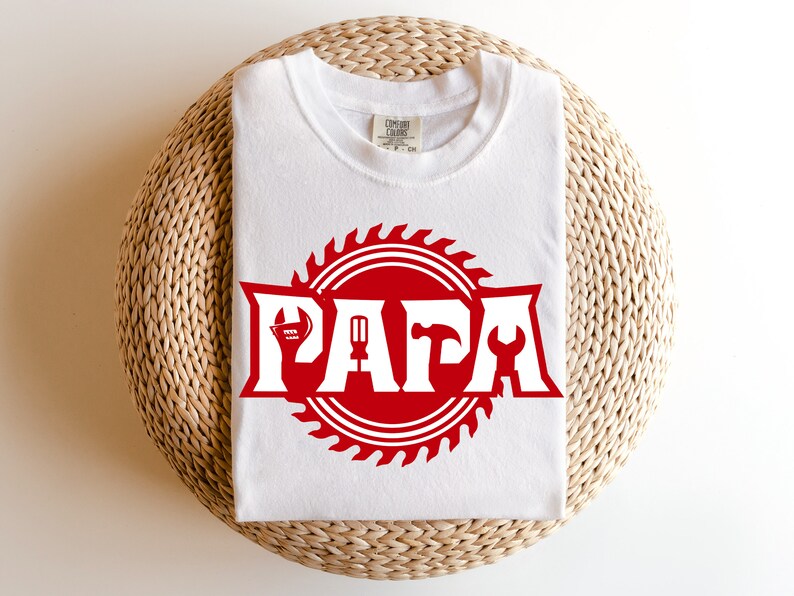 Papa Svg Dad Tools Svg Happy Fathers Day Papa Shirt Svg - Etsy