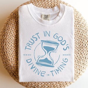 Trust in God's Divine Timing Svg, Faith Svg, Christians Quote Svg ...